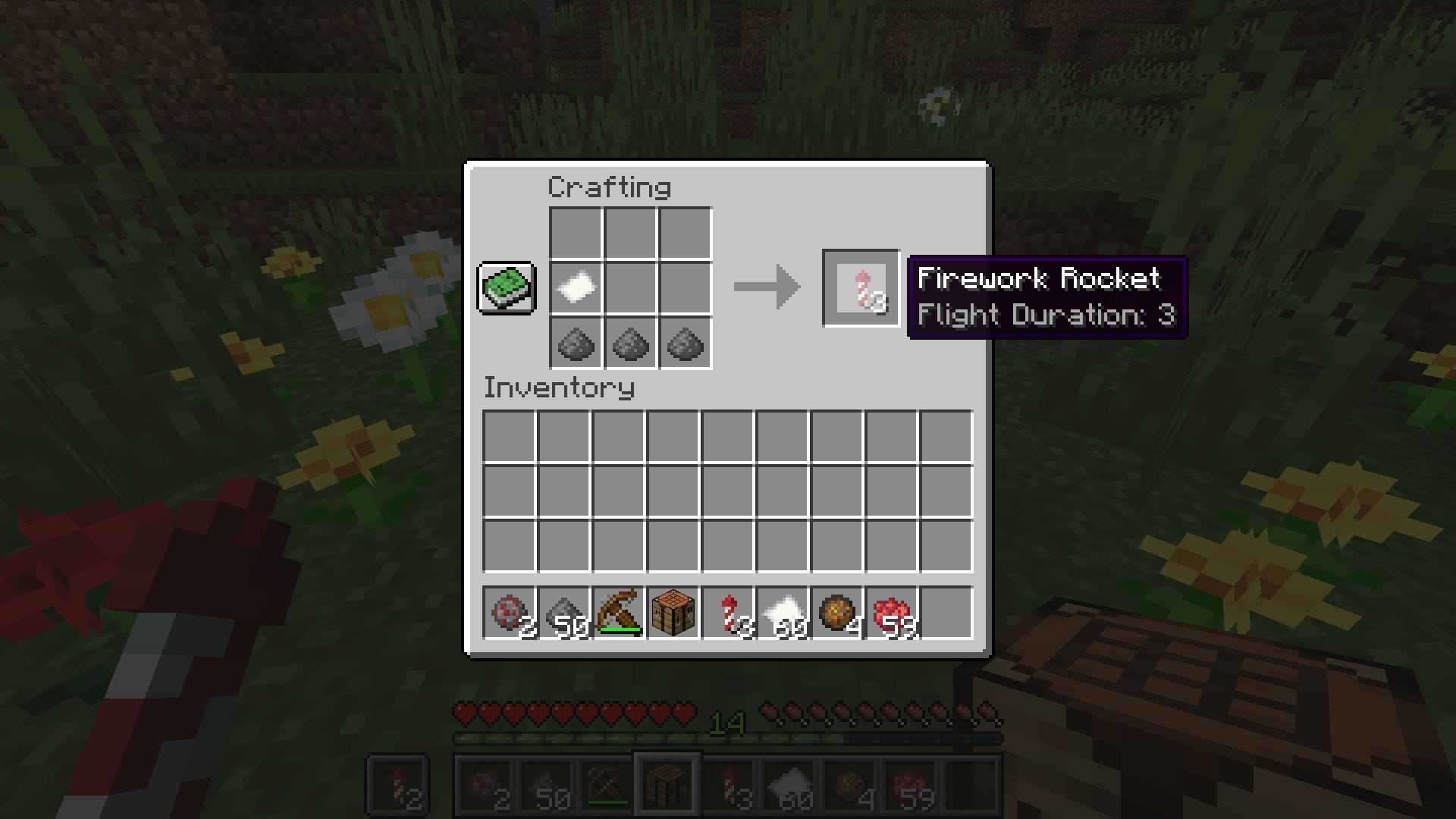 How to make fireworks in Minecraft 1.19