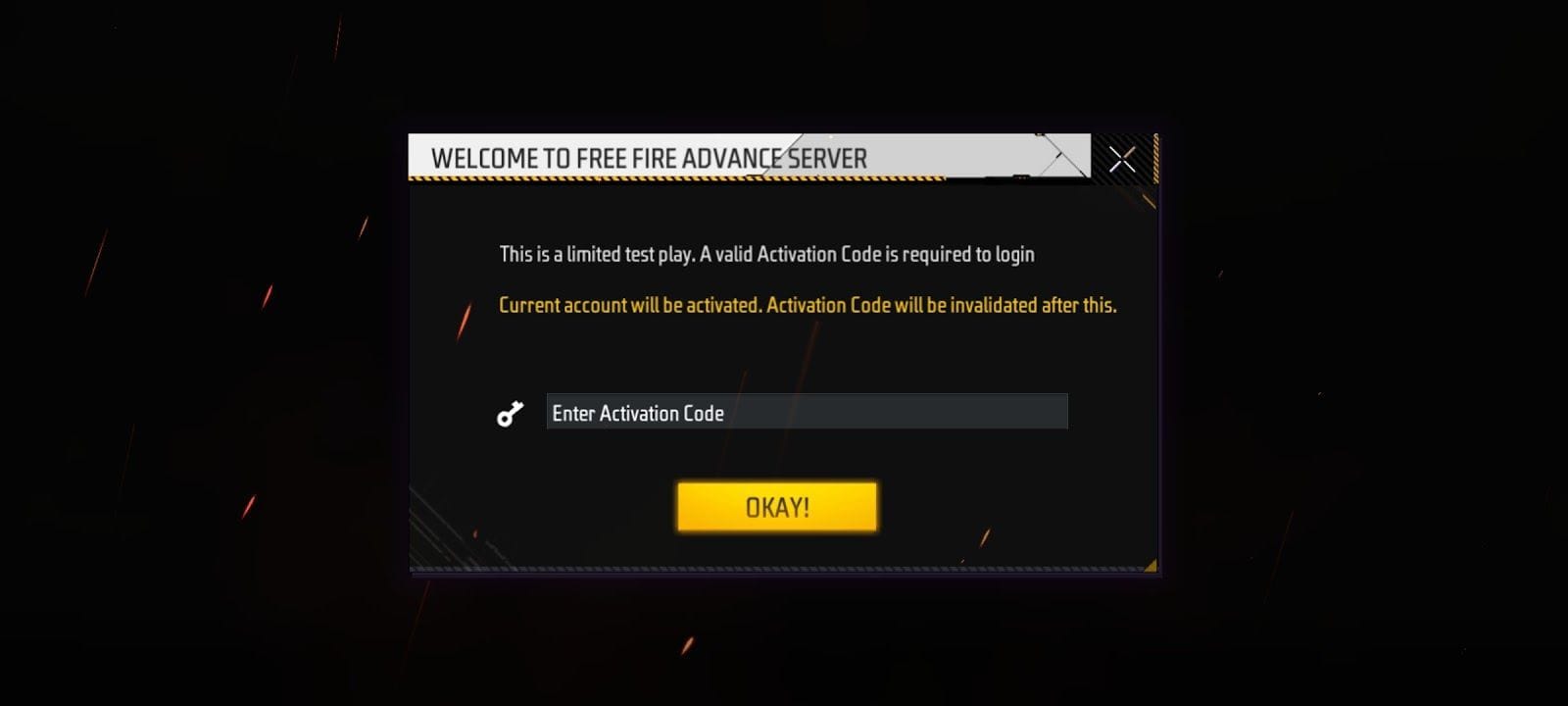 What is Free Fire Advance Server Activation Code and how to get it?