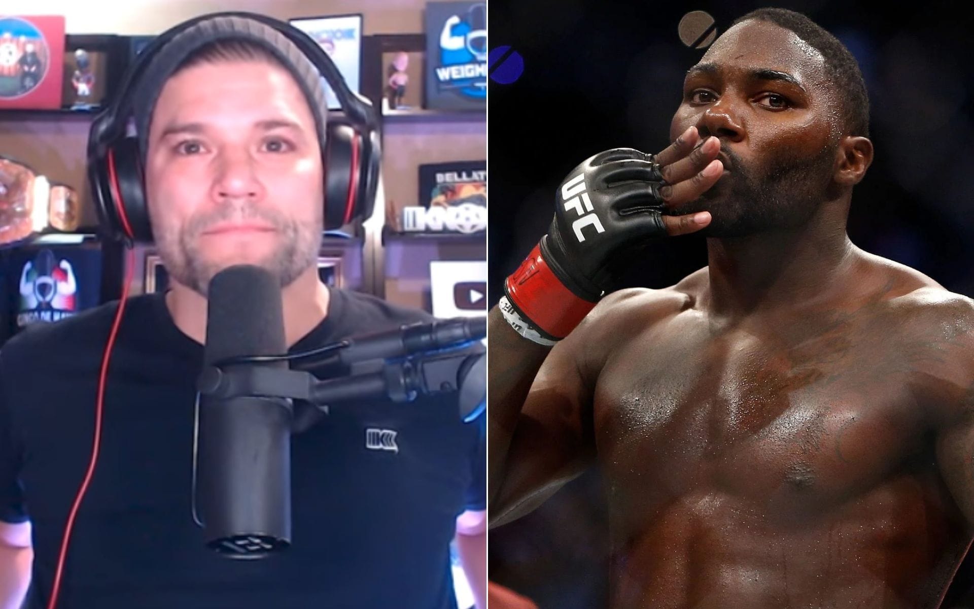Josh Thomson tears up as he recalls how he met Anthony 'Rumble' Johnson ...