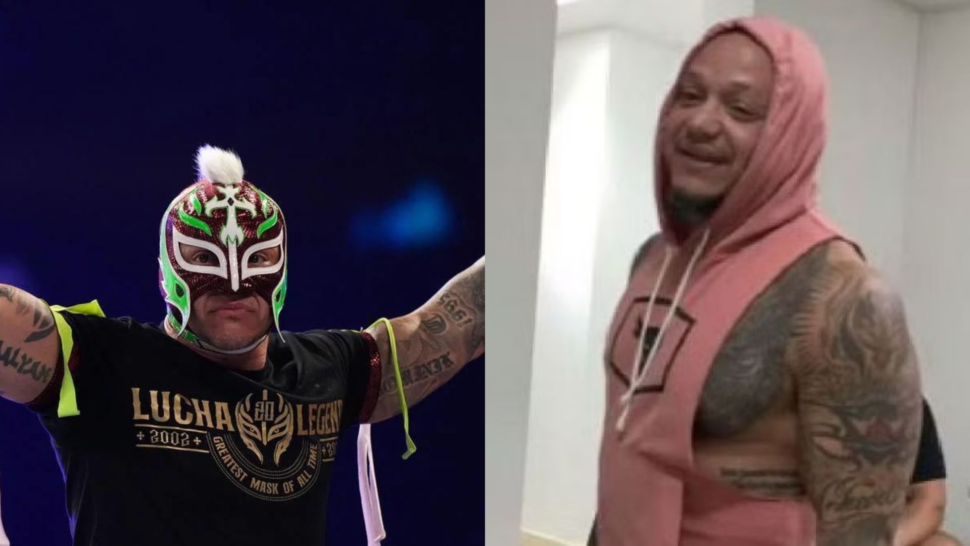[PHOTO] Rey Mysterio shares incredible picture without his mask alongside popular WWE star