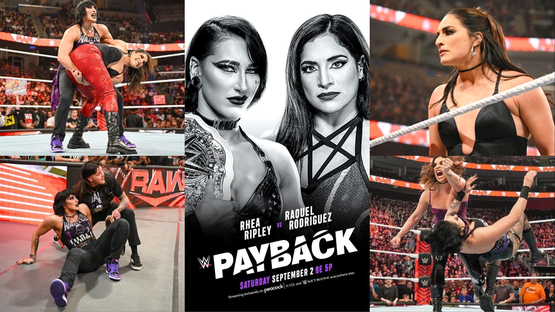 5 Possible endings to Rhea Ripley vs. Raquel Rodriguez at Payback 2023