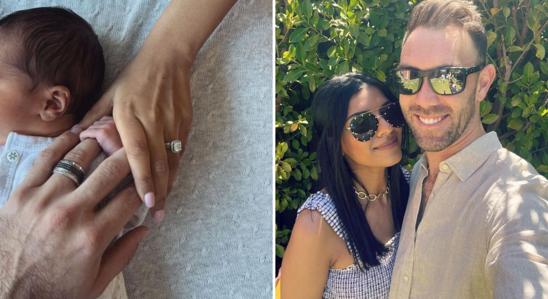 [Picture] Glenn Maxwell’s wife shares adorable snapshot of newborn baby ...