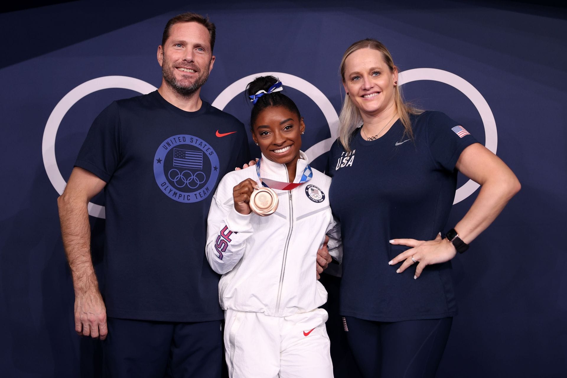 WATCH: Simone Biles and Fred Richard attempt men's and women's ...