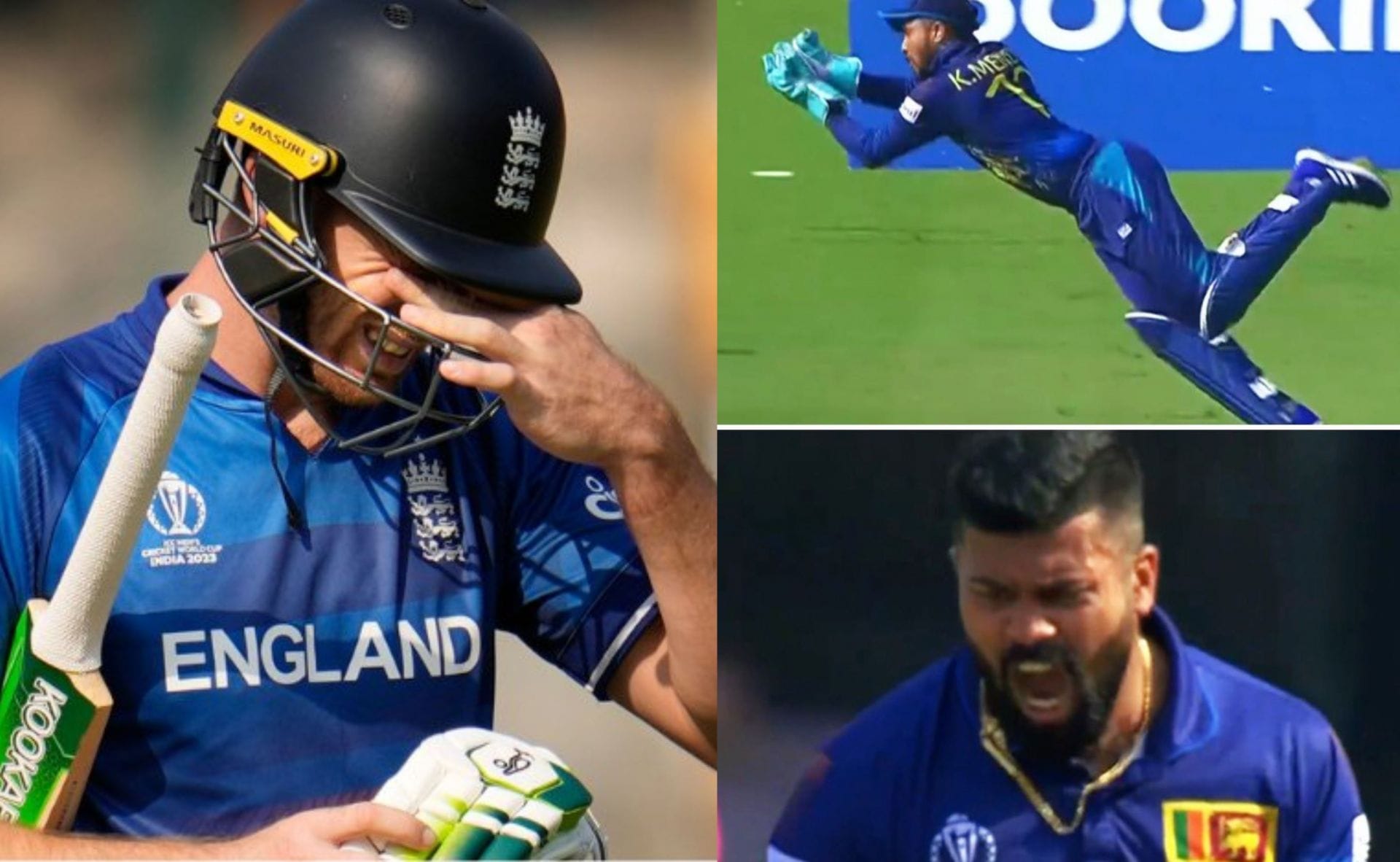 [Watch] Kusal Mendis takes a diving catch to dismiss Jos Buttler during ...