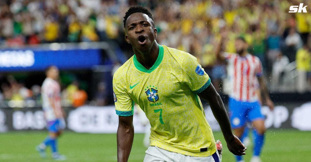 Breaking: Vinicius Jr scores Brazil's first goal at Copa America 2024 ...