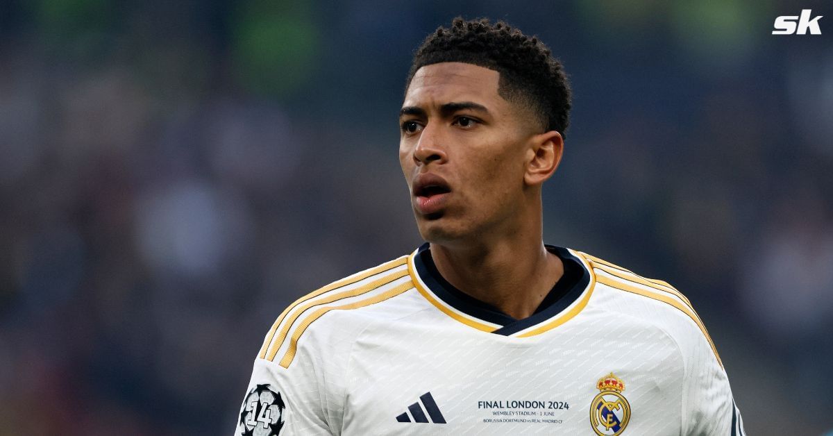 Jude Bellingham reacts on social media as he poses in Real Madrid’s ...