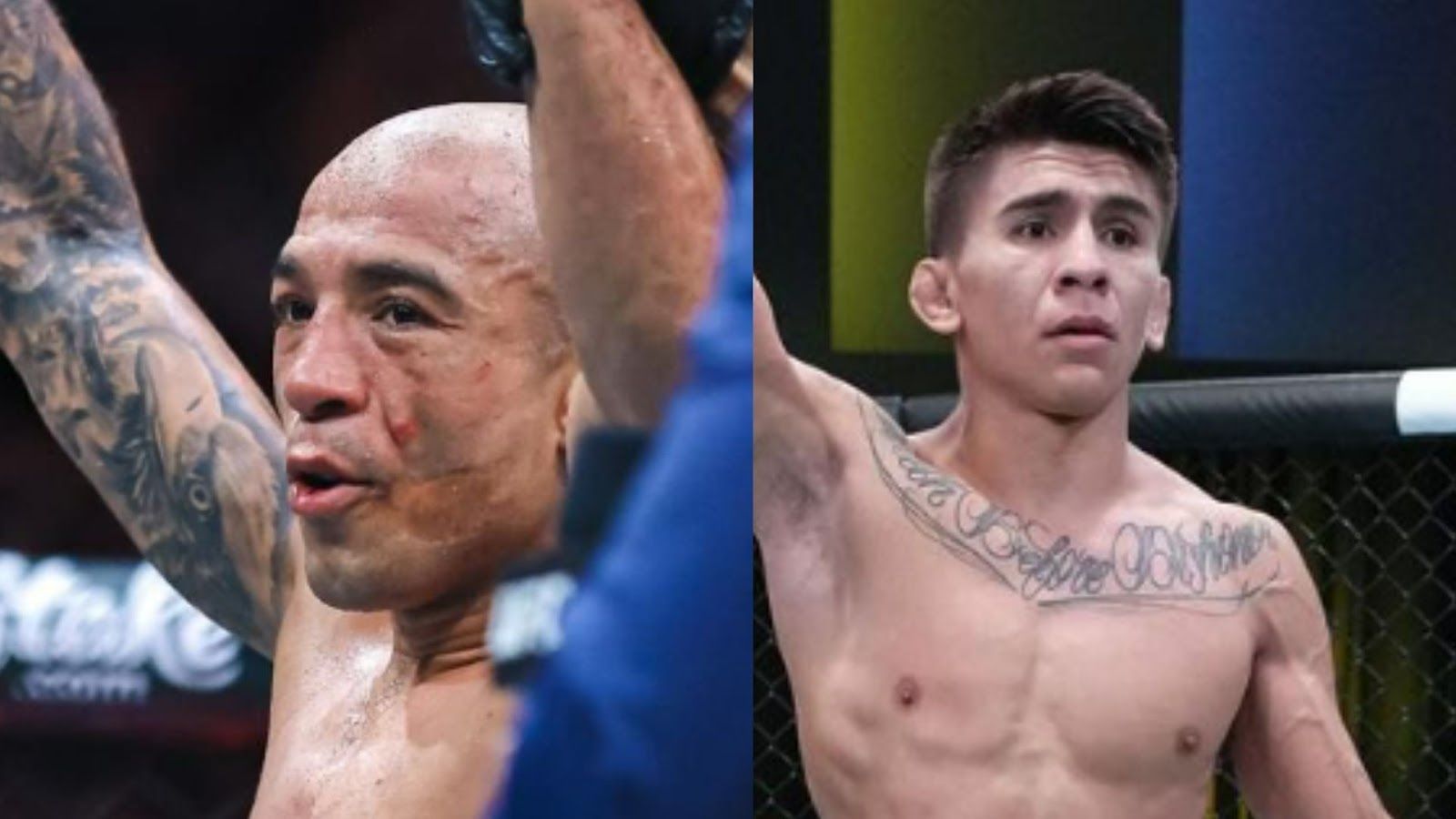 José Aldo vs. Mario Bautista’s head-to-head record