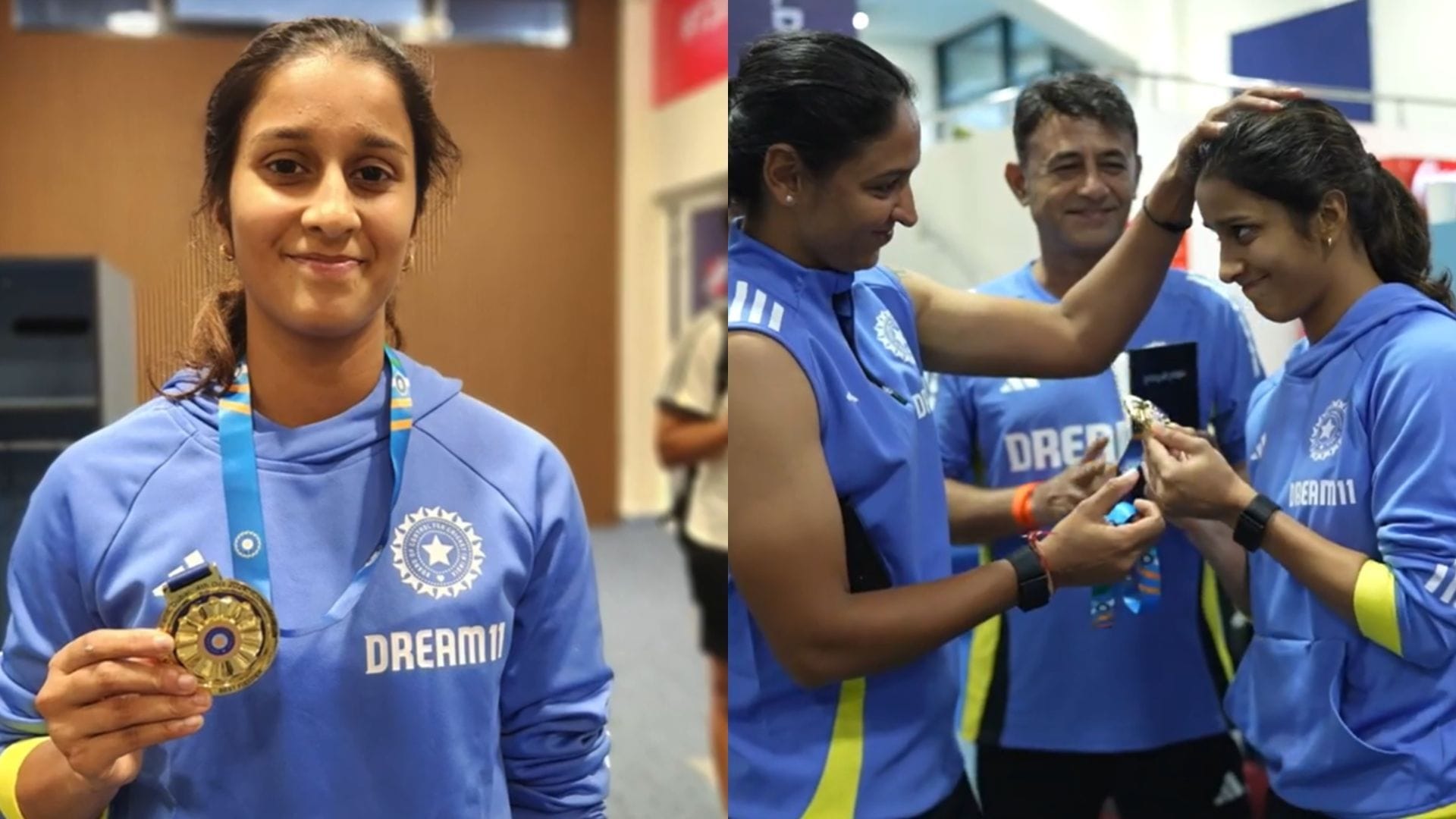 [Watch] Team India's Jemimah Rodrigues awarded Fielder of the Match ...