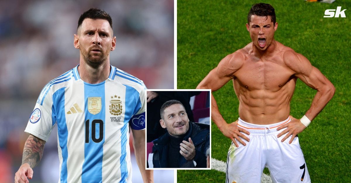 Francesco Totti names what he wants from Cristiano Ronaldo, Lionel ...