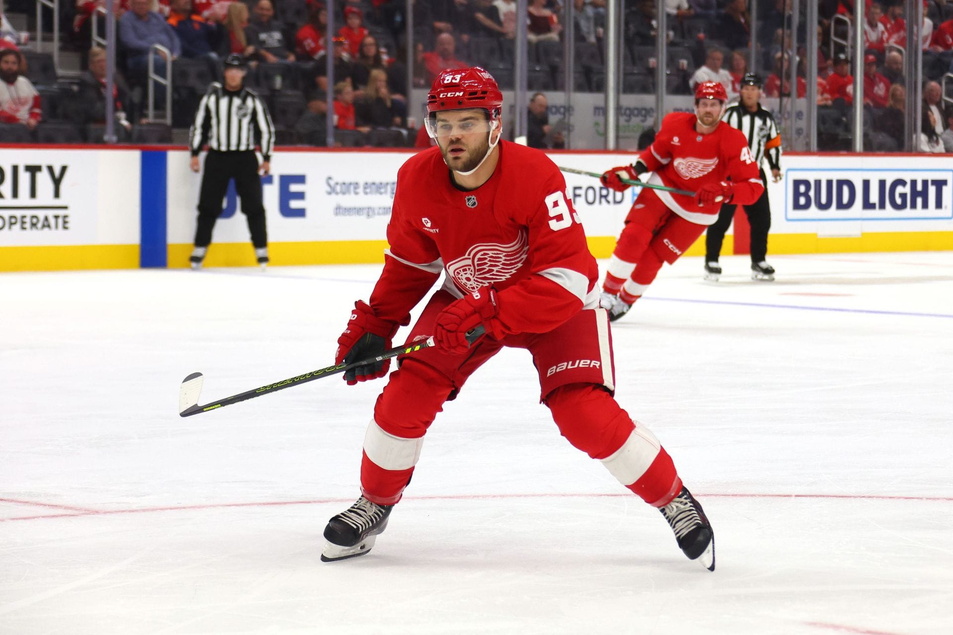 What numbers has DeBrincat worn?