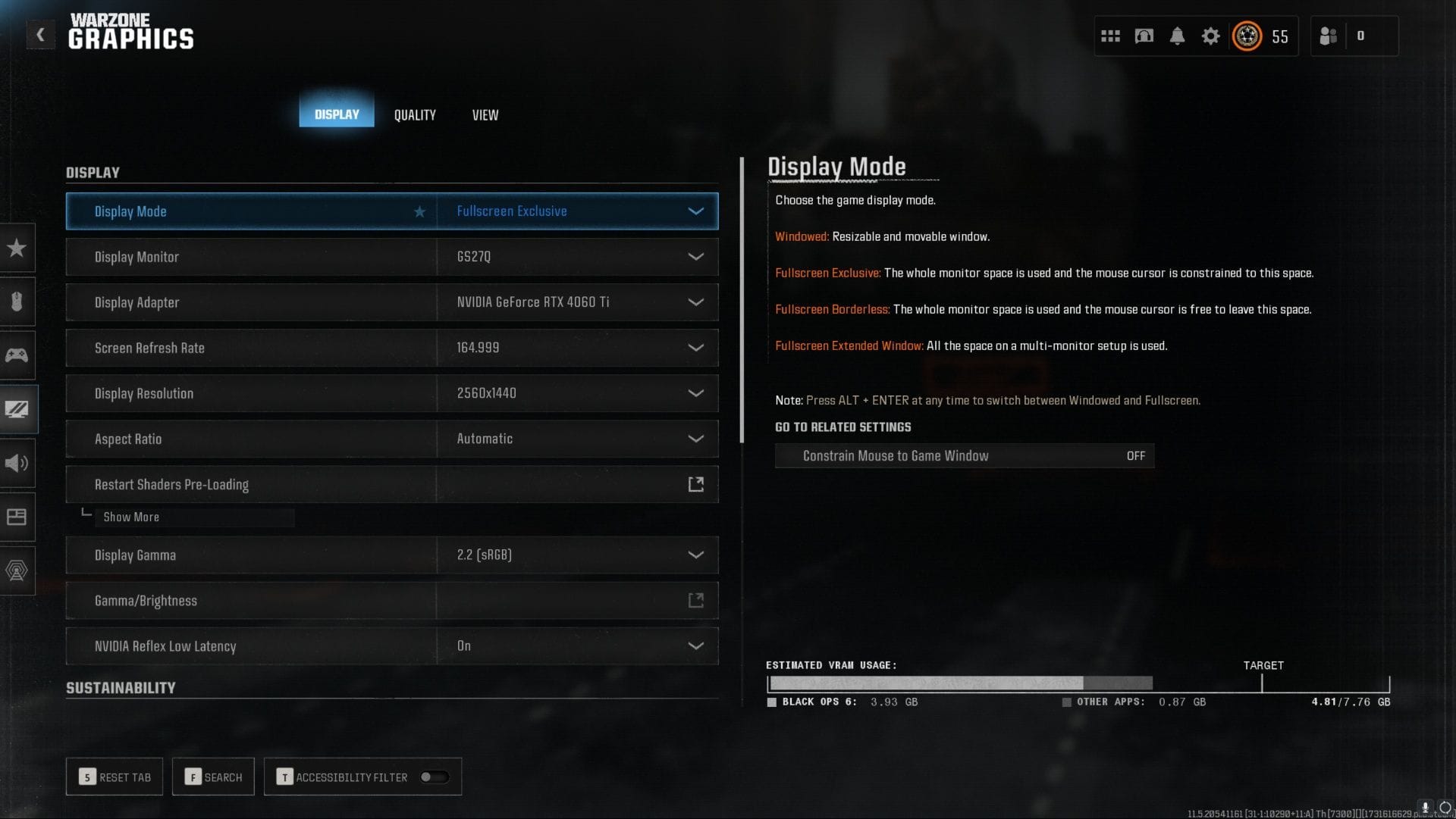 Best graphics settings for Warzone after Black Ops 6 integration (Season 4)