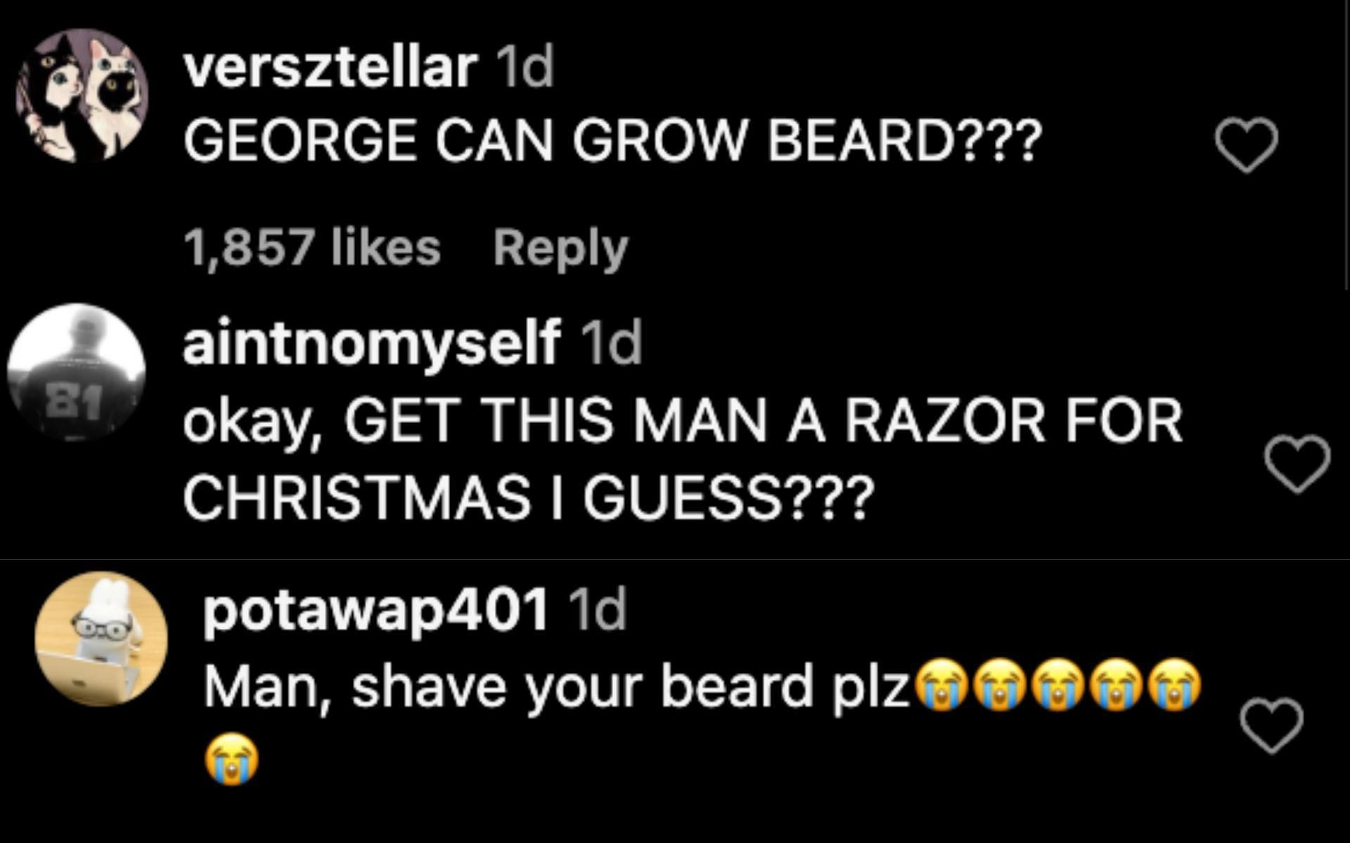 "George Russell with a beard?" - Fans express surprise at the Mercedes ...