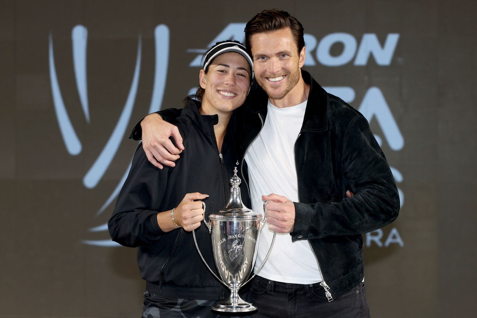 Garbine Muguruza's husband Arthur Borges makes rare appearance as ...