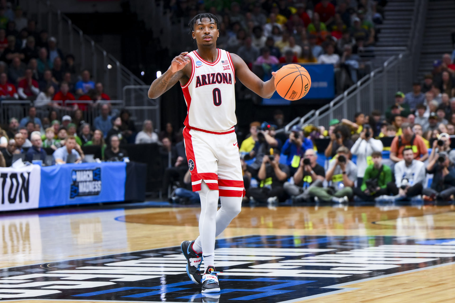 Arizona’s Jaden Bradley drops 4-word reaction to Michigan guard Nimari ...