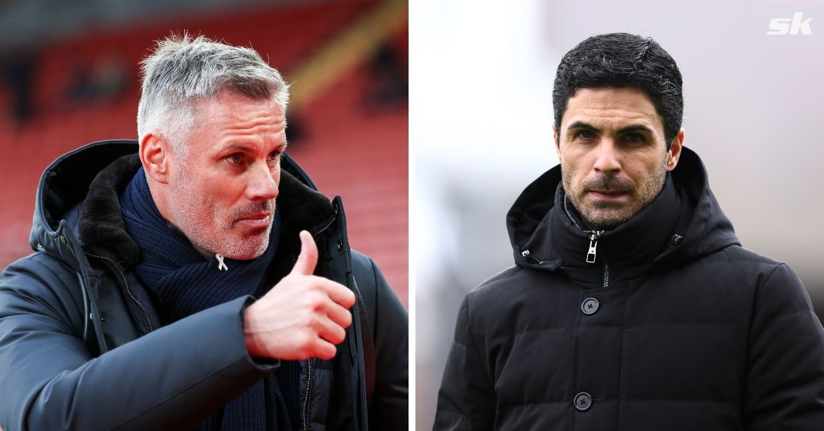 "I think it goes right to the wire" – Jamie Carragher explains why Arsenal could finish fourth ...