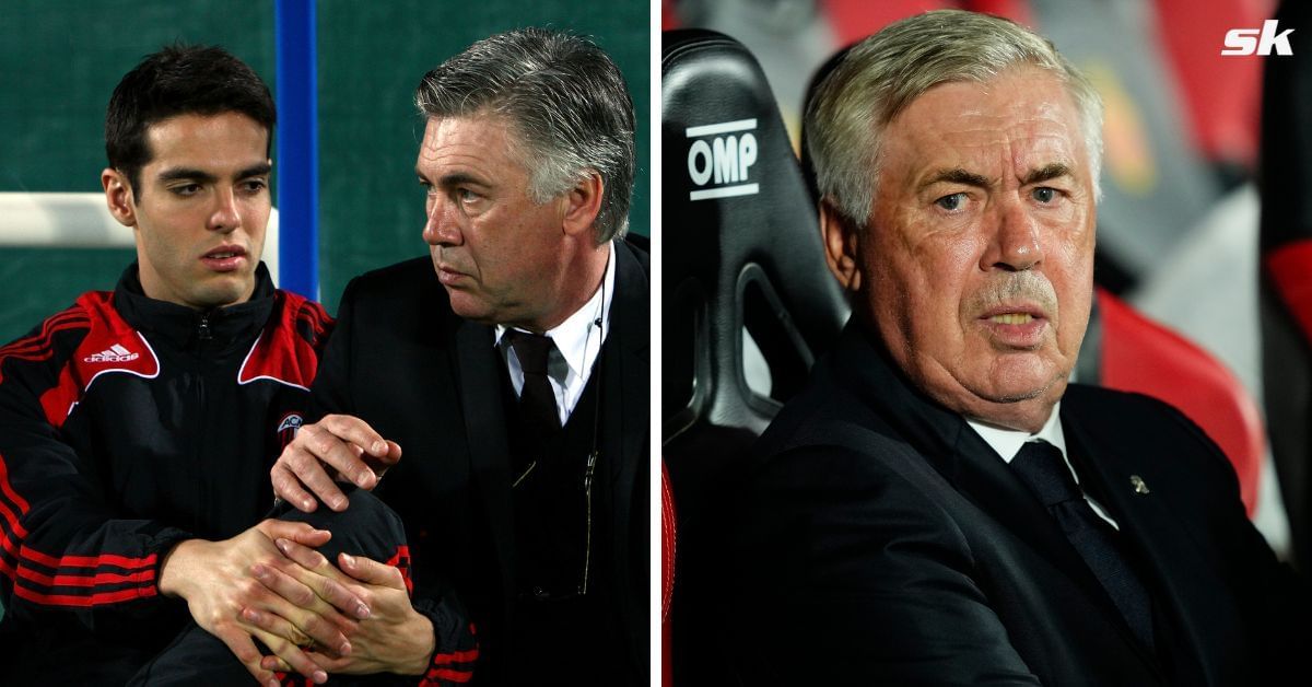 Kaka shares message as Brazil welcome Real Madrid boss Carlo Ancelotti ...